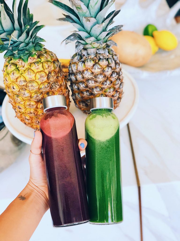 Spring Homemade Detox Green Juices | Shayna's Kitchen